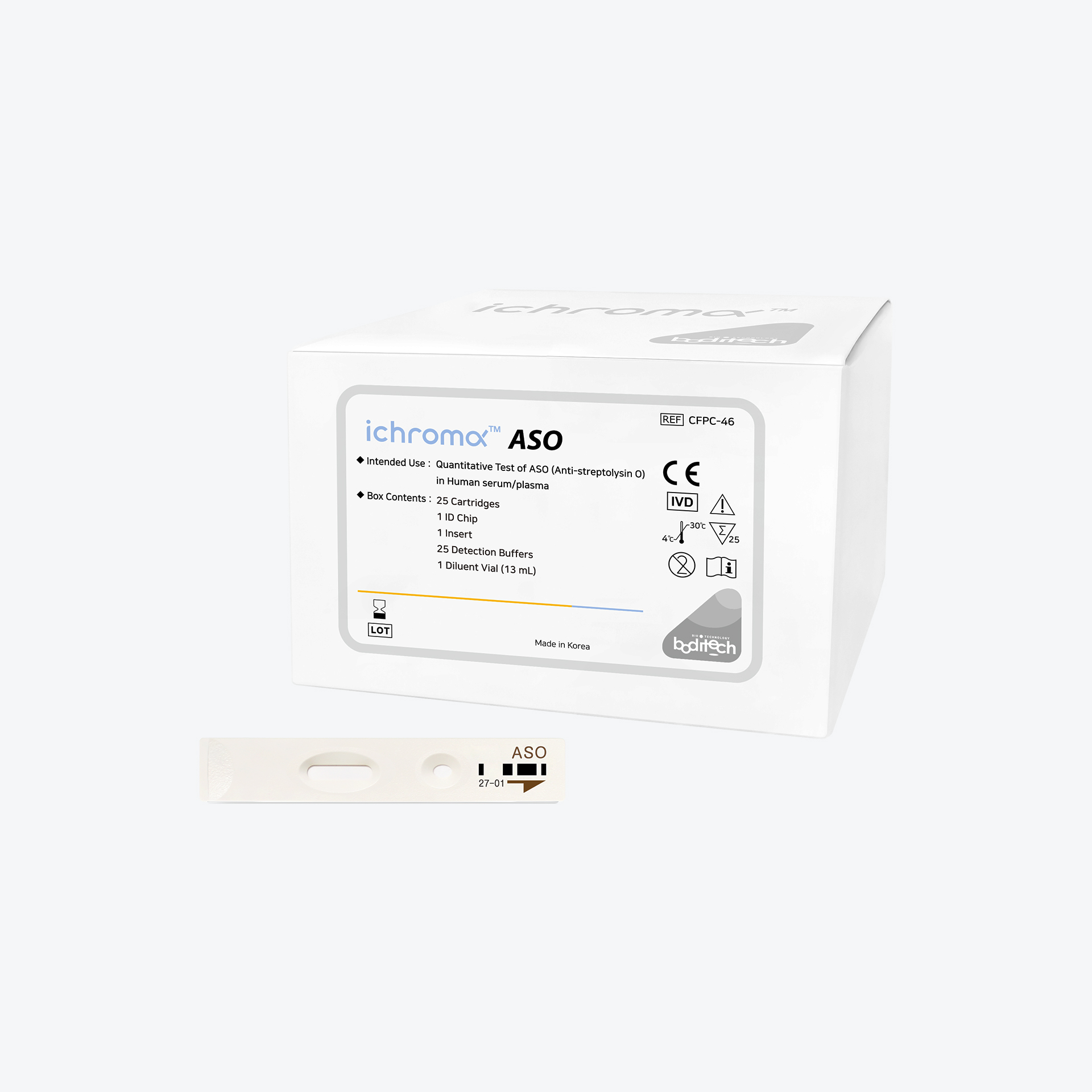 Reagent | Anti-estreptolisina O (ASO) - Boditech Med