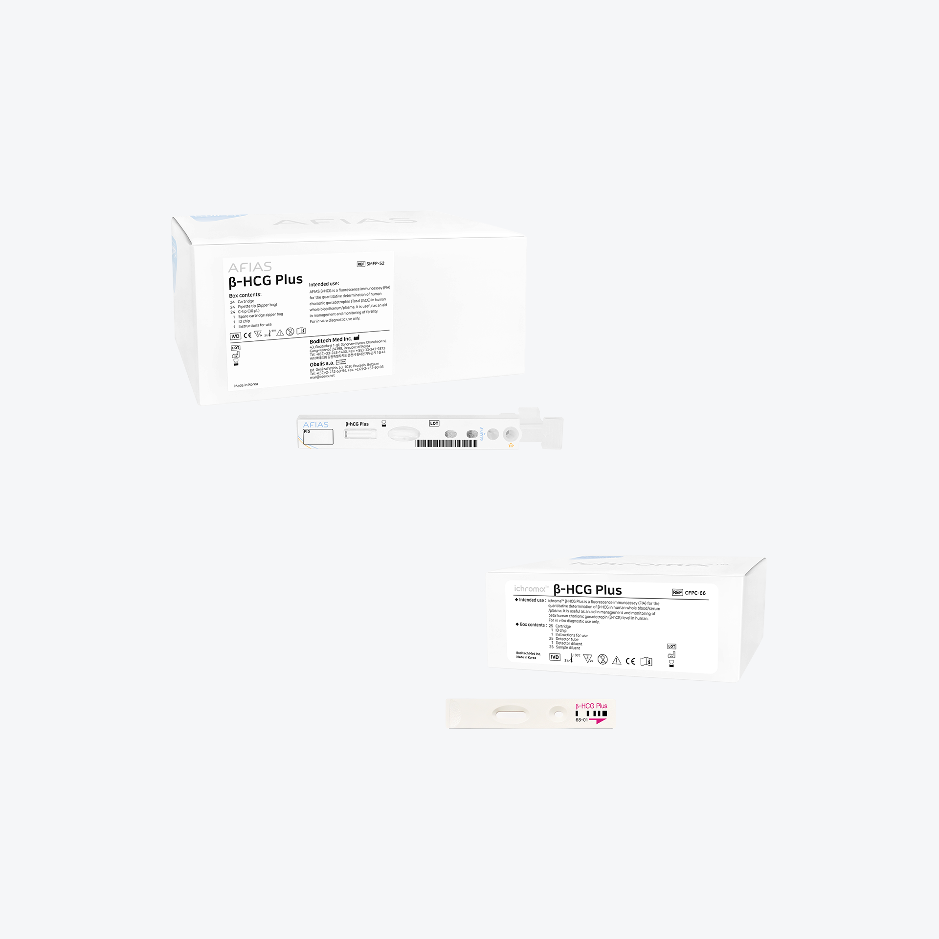 Reagent | Gonadotropina coriónica humana (β-hCG) Plus - Boditech Med