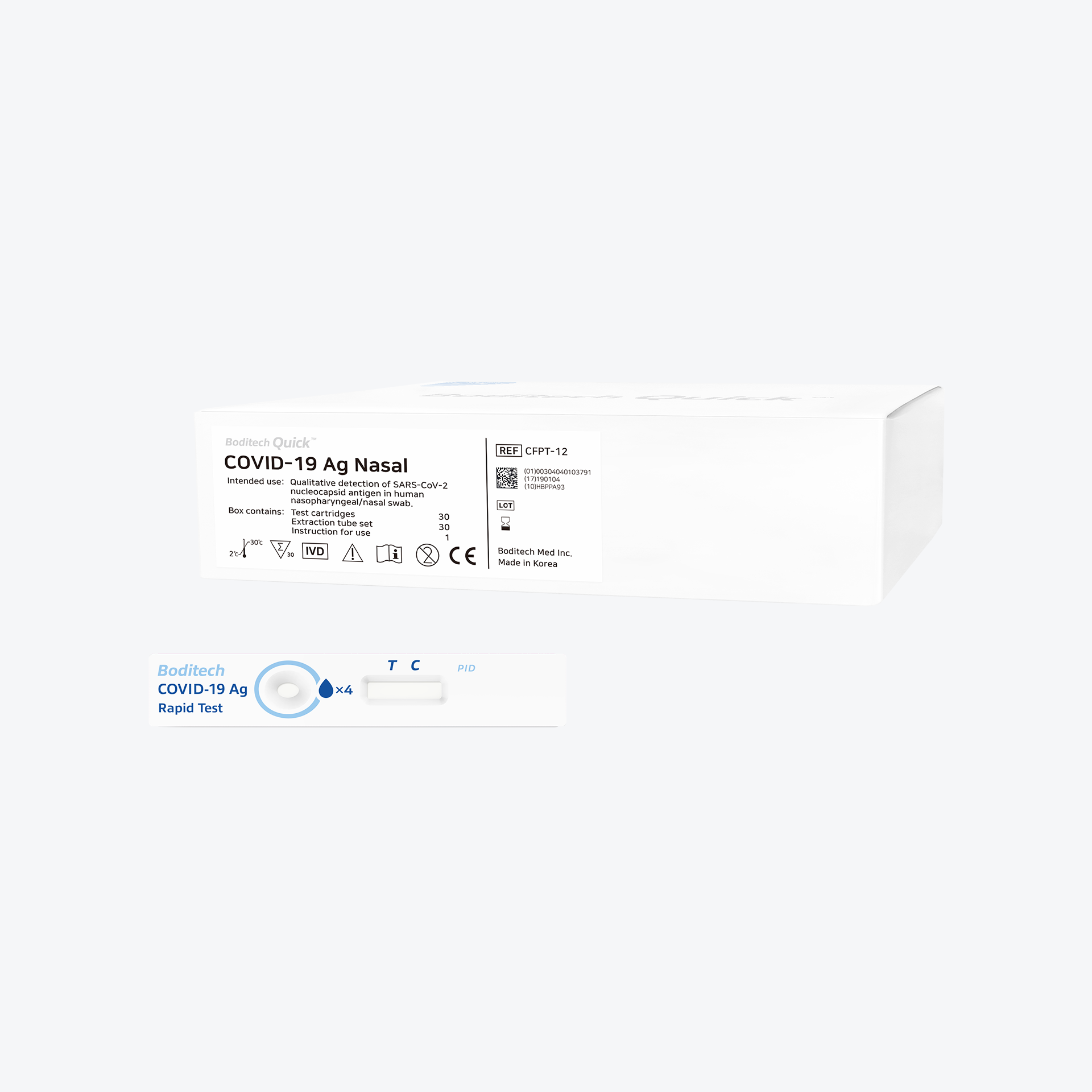 Reagent | Boditech Quick™ COVID-19 Ag Nasal - Boditech Med