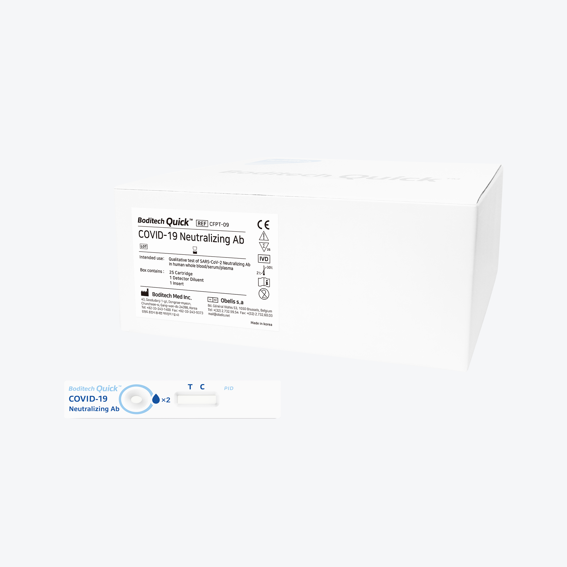 Reagent | Boditech Quick™ COVID-19 Neutralizing Ab - Boditech Med