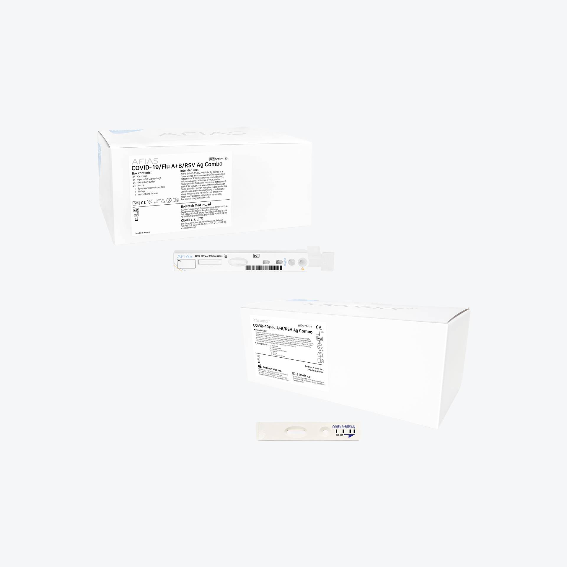 Reagent | COVID-19/Flu A+B/RSV Ag - Boditech Med